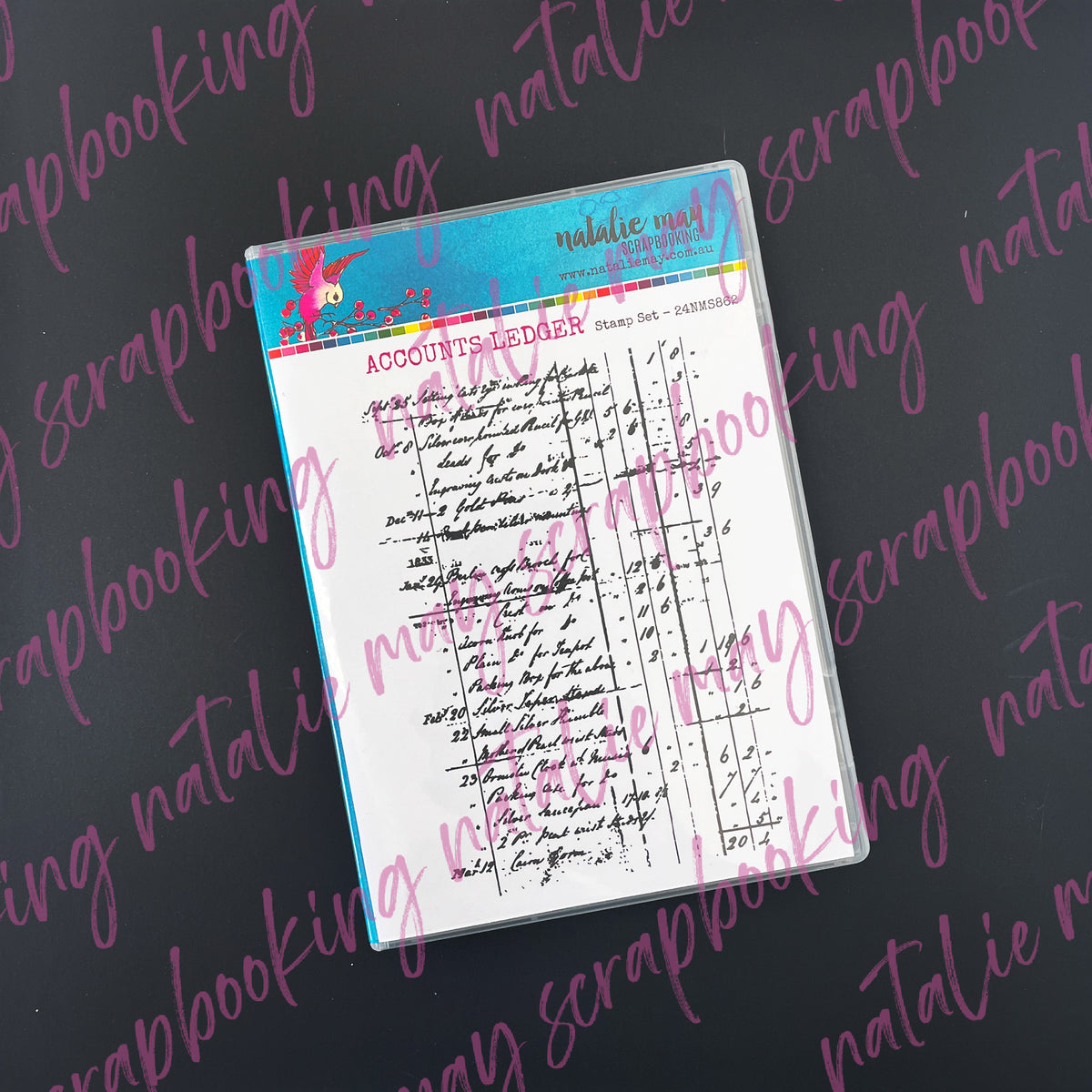 Natalie May Stamp STORAGE CASE - Accounts Ledger – Natalie May Scrapbooking