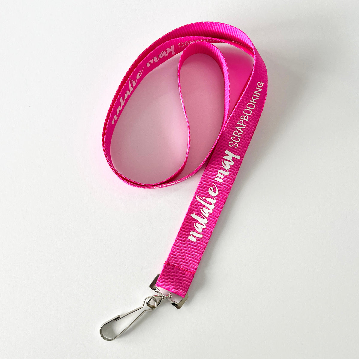 Natalie May Lanyard - Pink – Natalie May Scrapbooking