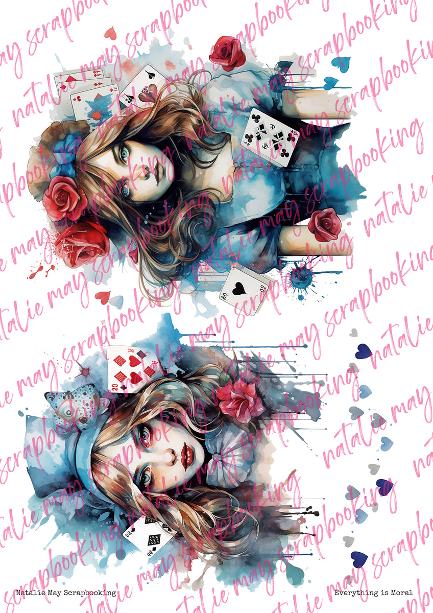 Natalie May Collage Paper - Everything is Moral – Natalie May Scrapbooking