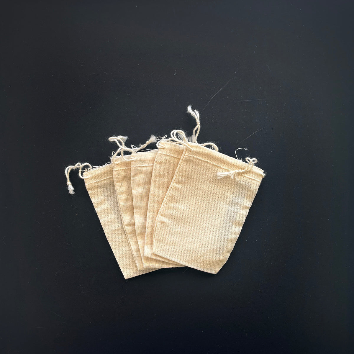 Blank Drawstring Muslin Bags - Small Set – Natalie May Scrapbooking