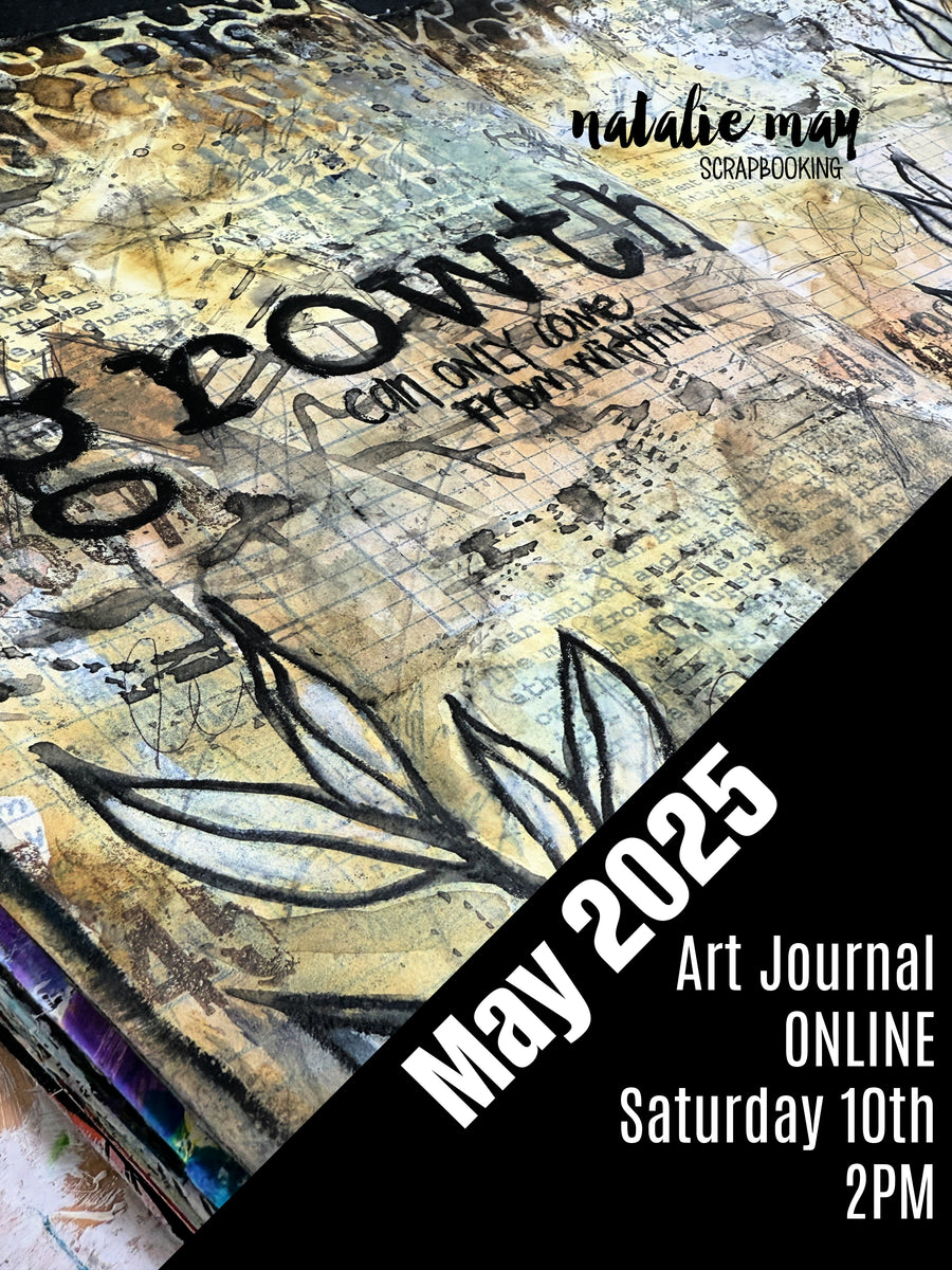Natalie May MAY 2025 INSTORE Art Journal Saturday 10th – Natalie May ...