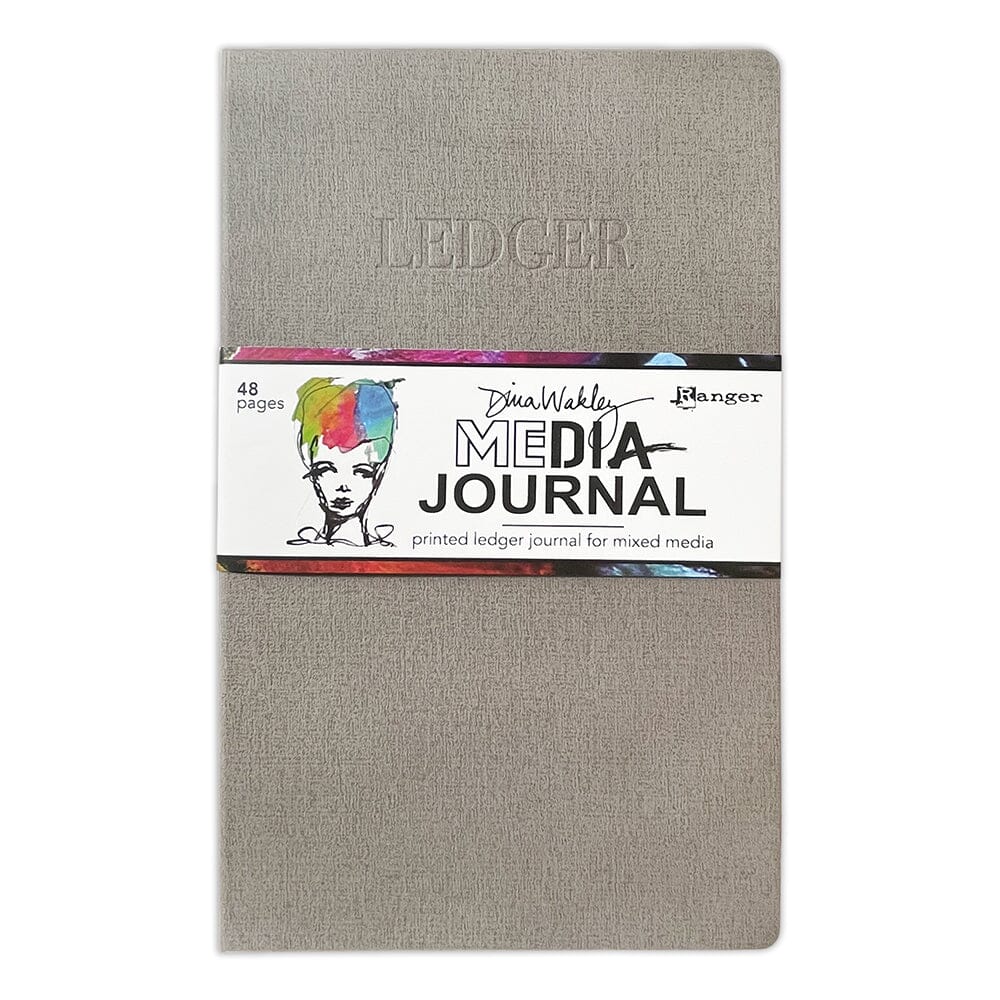 Dina Wakley MEdia Journal 12"X7.5" Ledger – Natalie May Scrapbooking