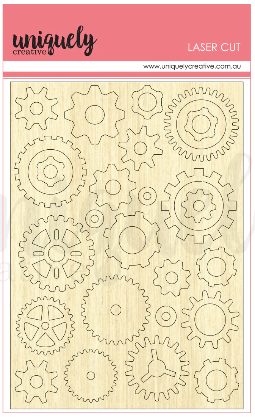 Uniquely Creative Laser Cuts - Cogs – Natalie May Scrapbooking