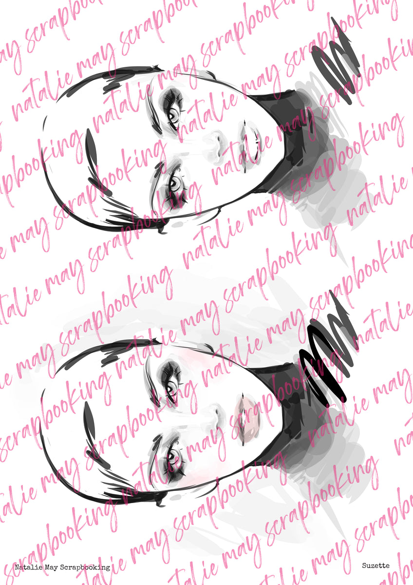 Natalie May Collage Paper - Suzette – Natalie May Scrapbooking
