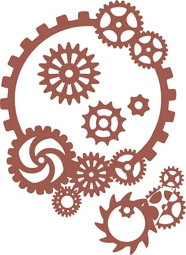 Funky Fossil Marvellous Machinery die set – Natalie May Scrapbooking