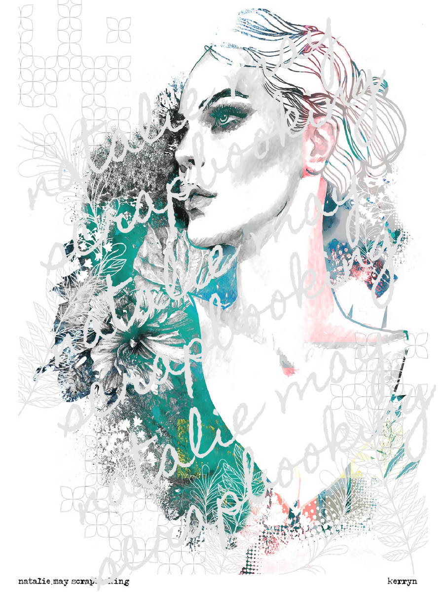 Natalie May Collage Paper Kerryn – Natalie May Scrapbooking